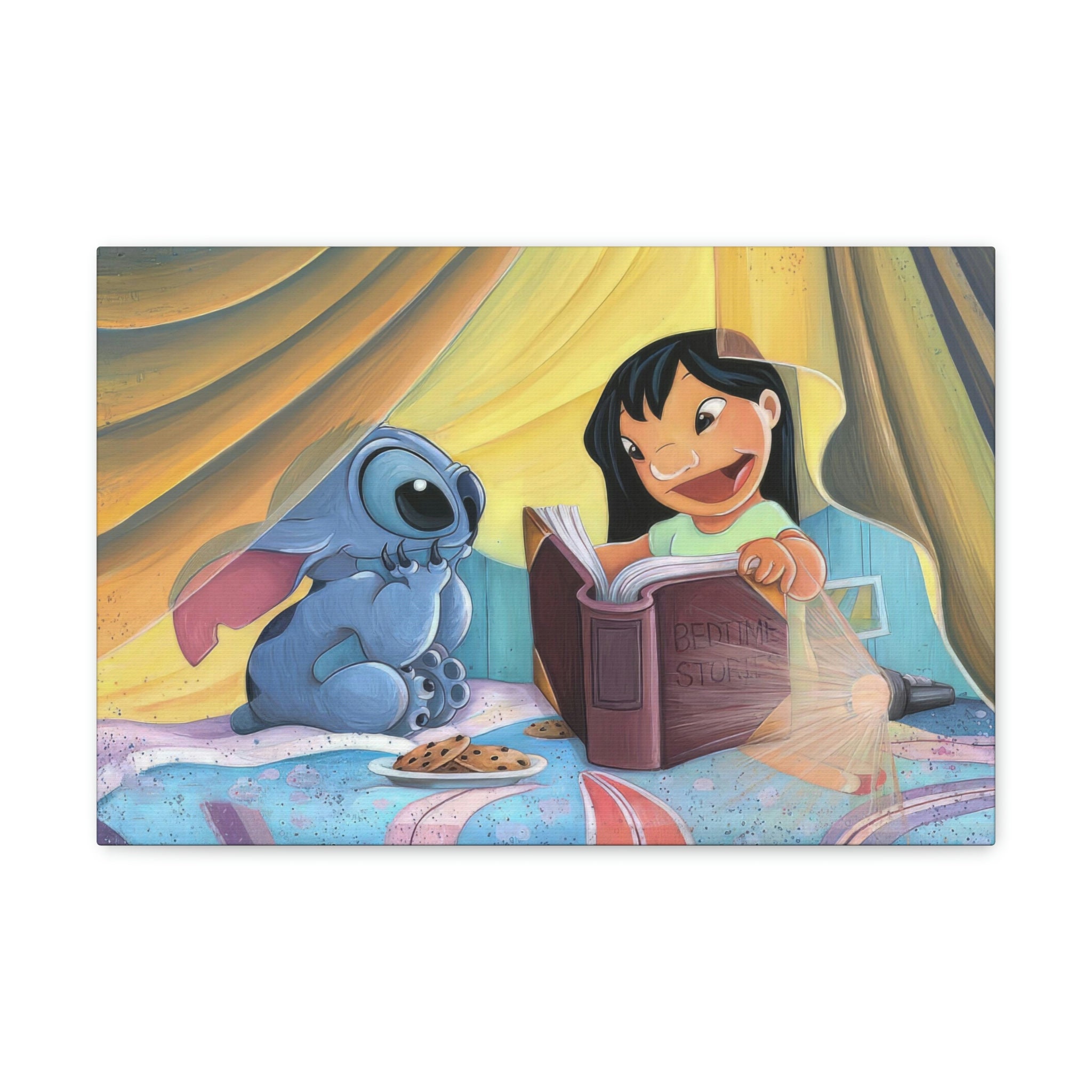 Disney Lilo and Stitch Canvas Wall Art | Disney Canvas Art Print ...