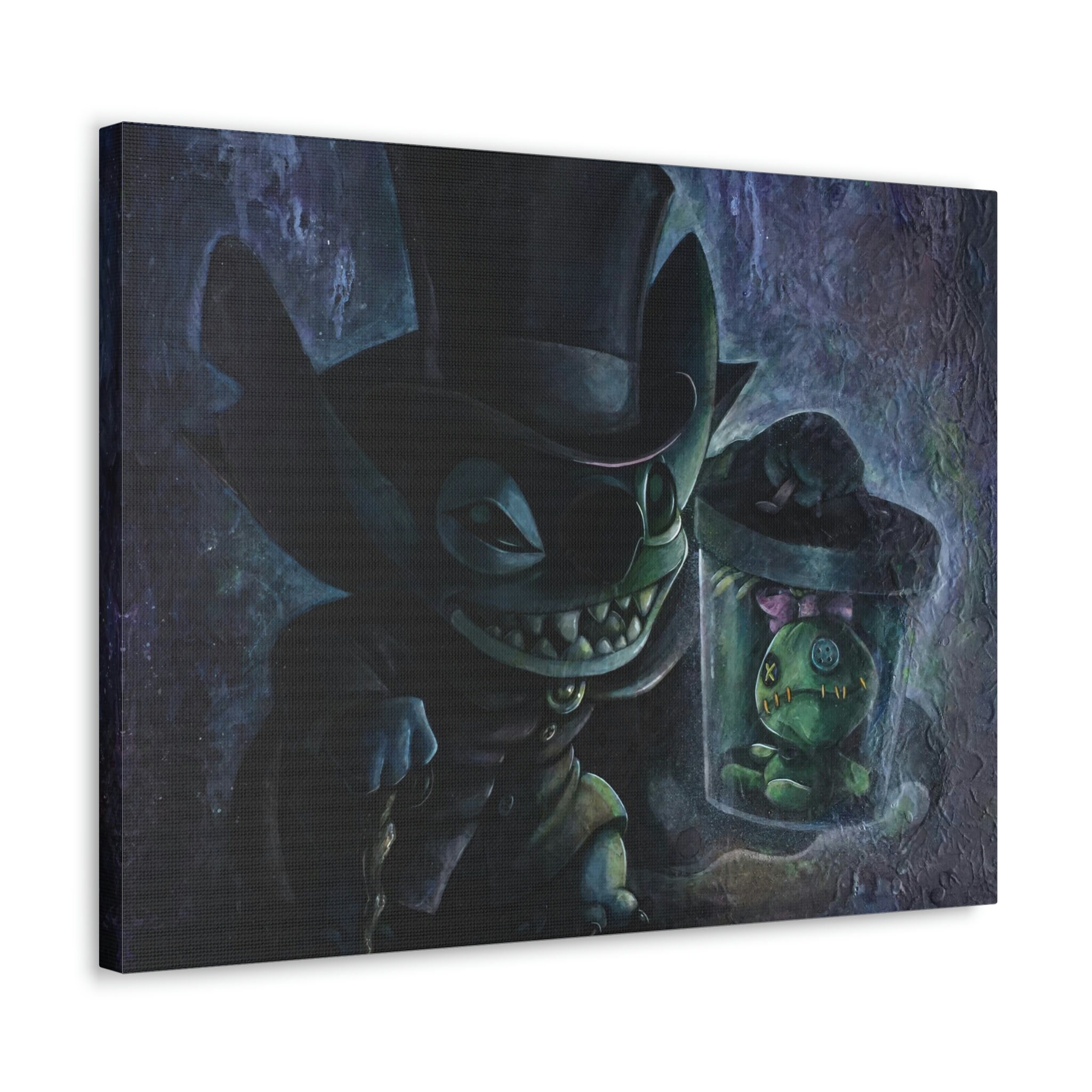 Stitch Hatbox Ghost Print - Lilo & Stitch Wall Art | Stitch With Scrump ...