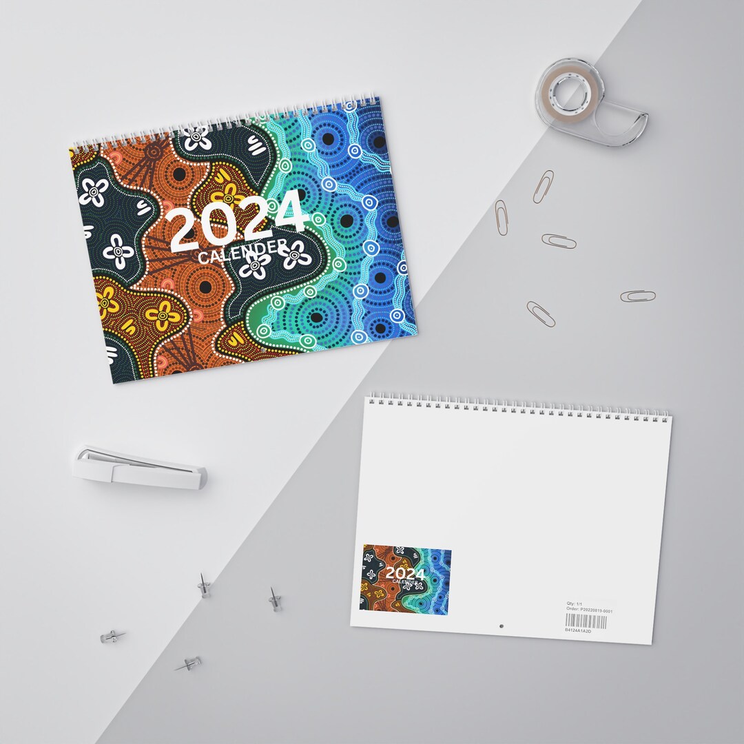 Aboriginal Art 2024 Calendar - Etsy Ireland
