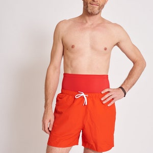 Ostomy Swim Wrap - Red - Etsy