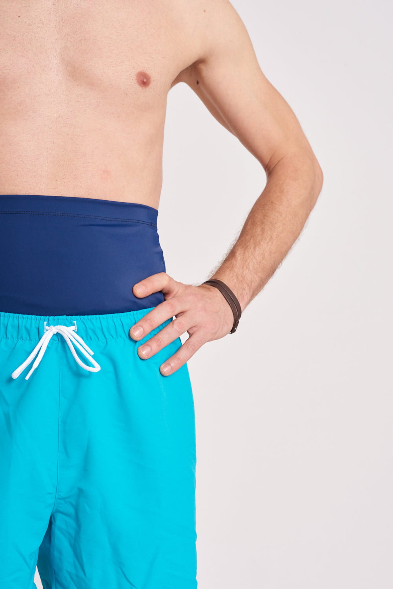 Ostomy Swim Wrap - Navy Blue - Etsy