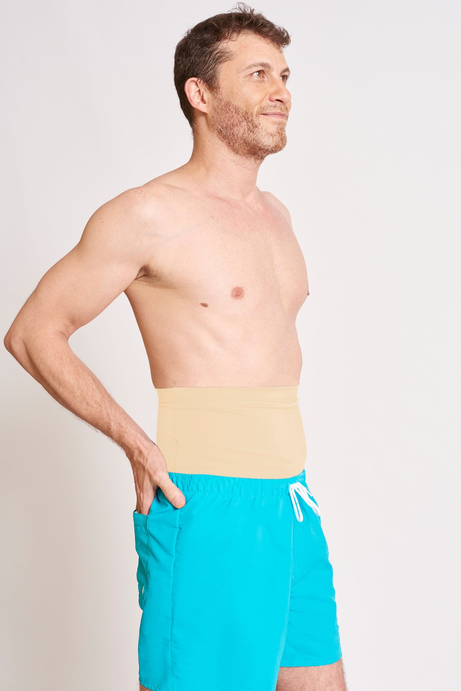 Ostomy Swim Wrap - Beige - Etsy