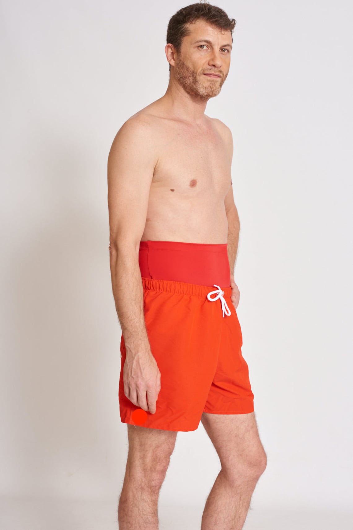 Ostomy Swim Wrap - Red - Etsy Canada