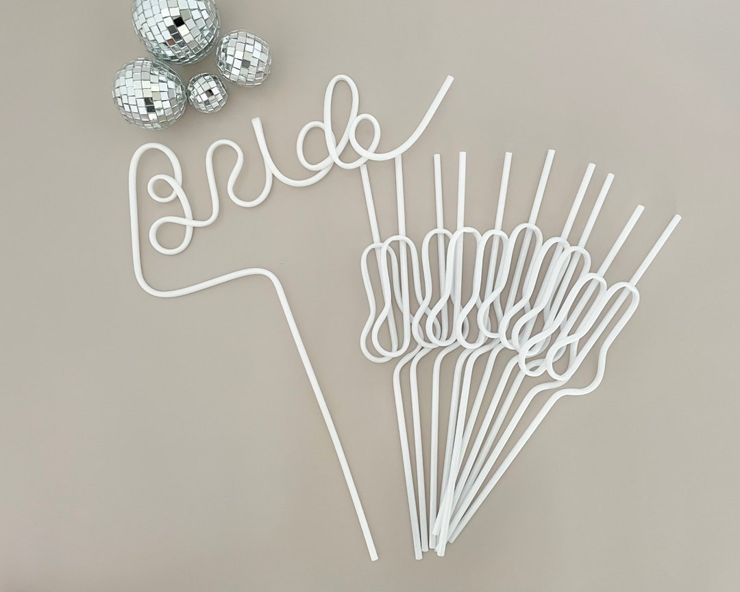 Bachelorette Party Straw Set Hen Party Favor Beach Bachelorette Party ...