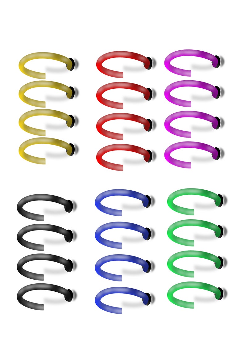 Digital Binder Rings for Planners and Digital Notebooks | Digital ...