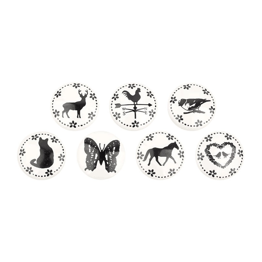 Farm Animal Drawer Knobs, Animal Farm House Room Drawer Handles ...