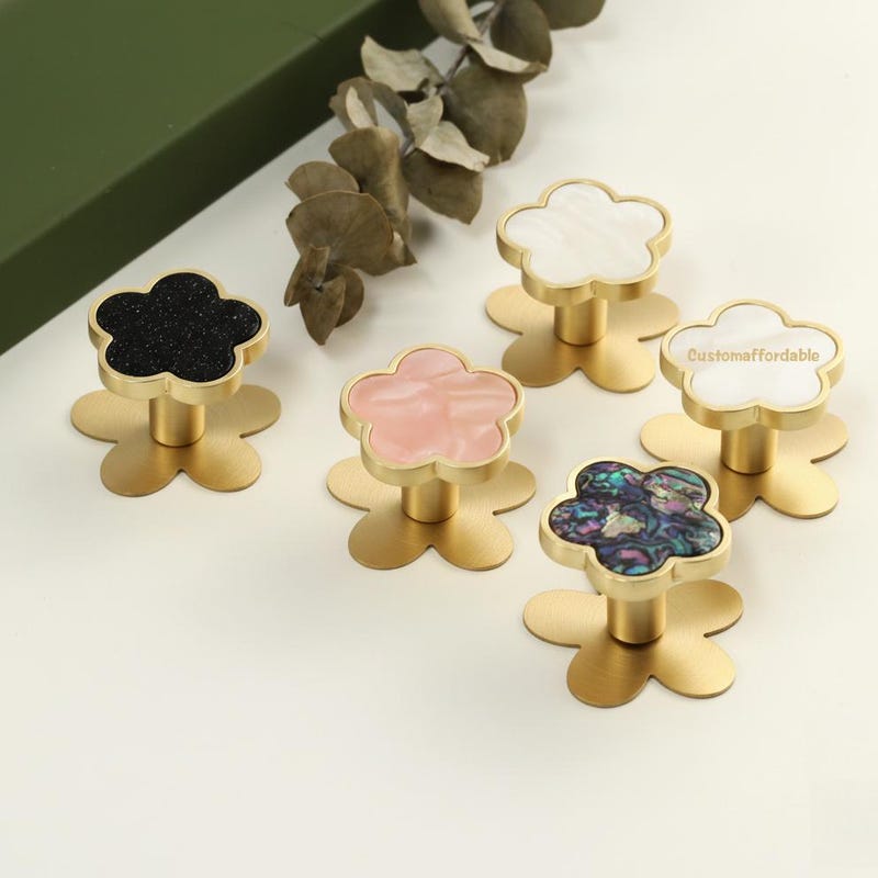 Pink Girl Dresser Knobs - Etsy