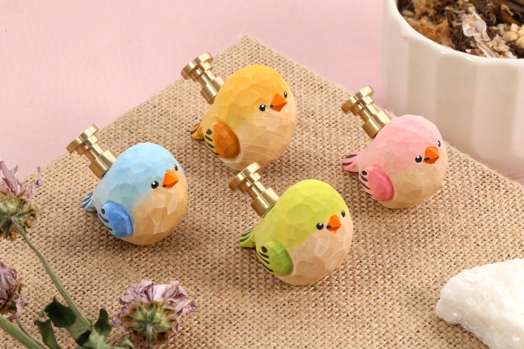 Colorful Parrot Cabinet Knobs Cute Bird Nursery Drawer Handle Pulls ...