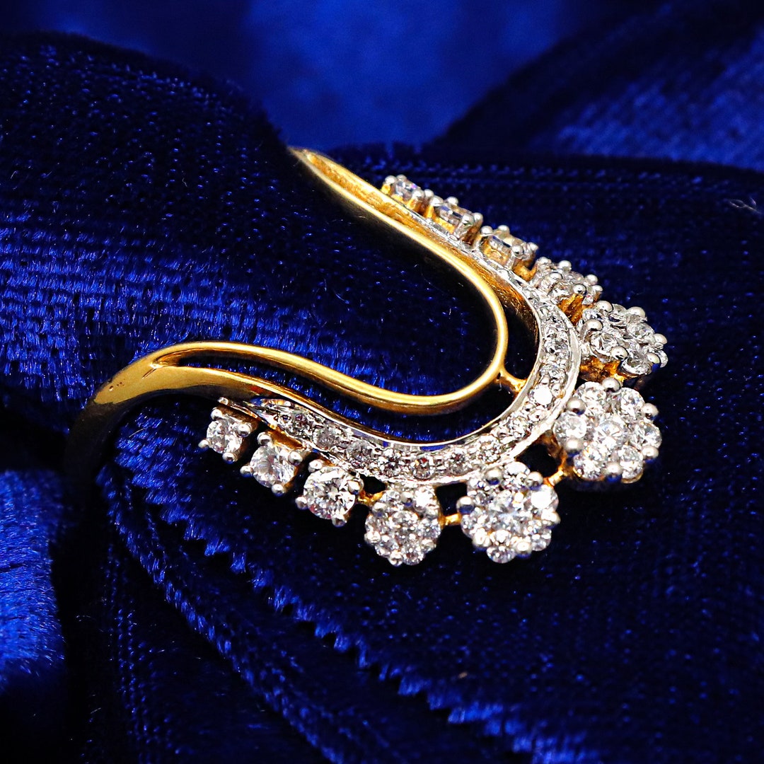 Professional Designer Ring 925 Sterling Silver CZ Cut Ring Handcrafted ...