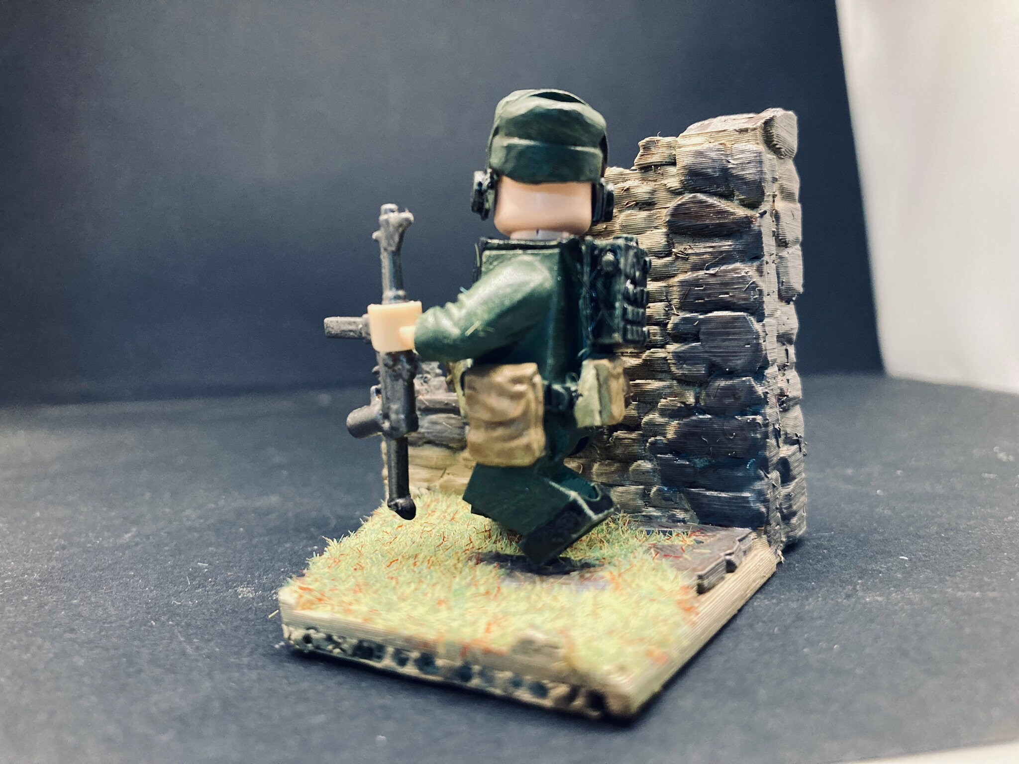 WW2 German Radioman Vignette Handmade Pro Paint NOT Official LEGO ...