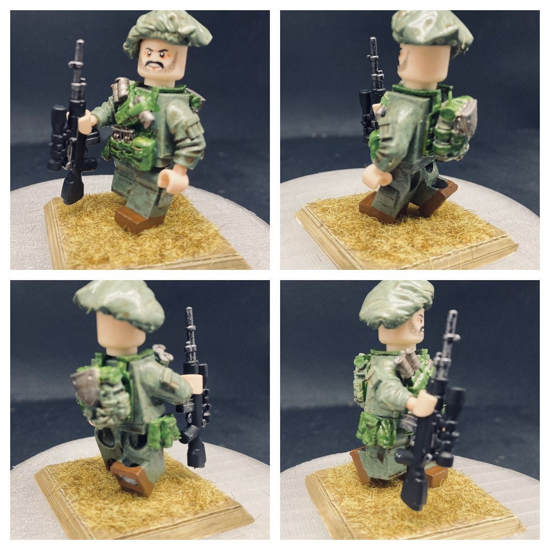 Israel Defence Forces IDF Sniper Handmade Made With Real Lego - Etsy