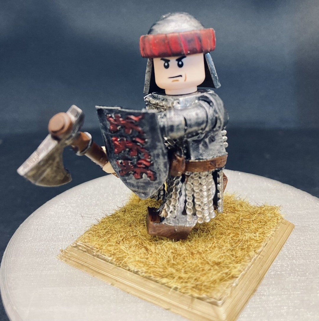 Elite Knight With Chainmail and Axe NOT Official LEGO® Product - Etsy