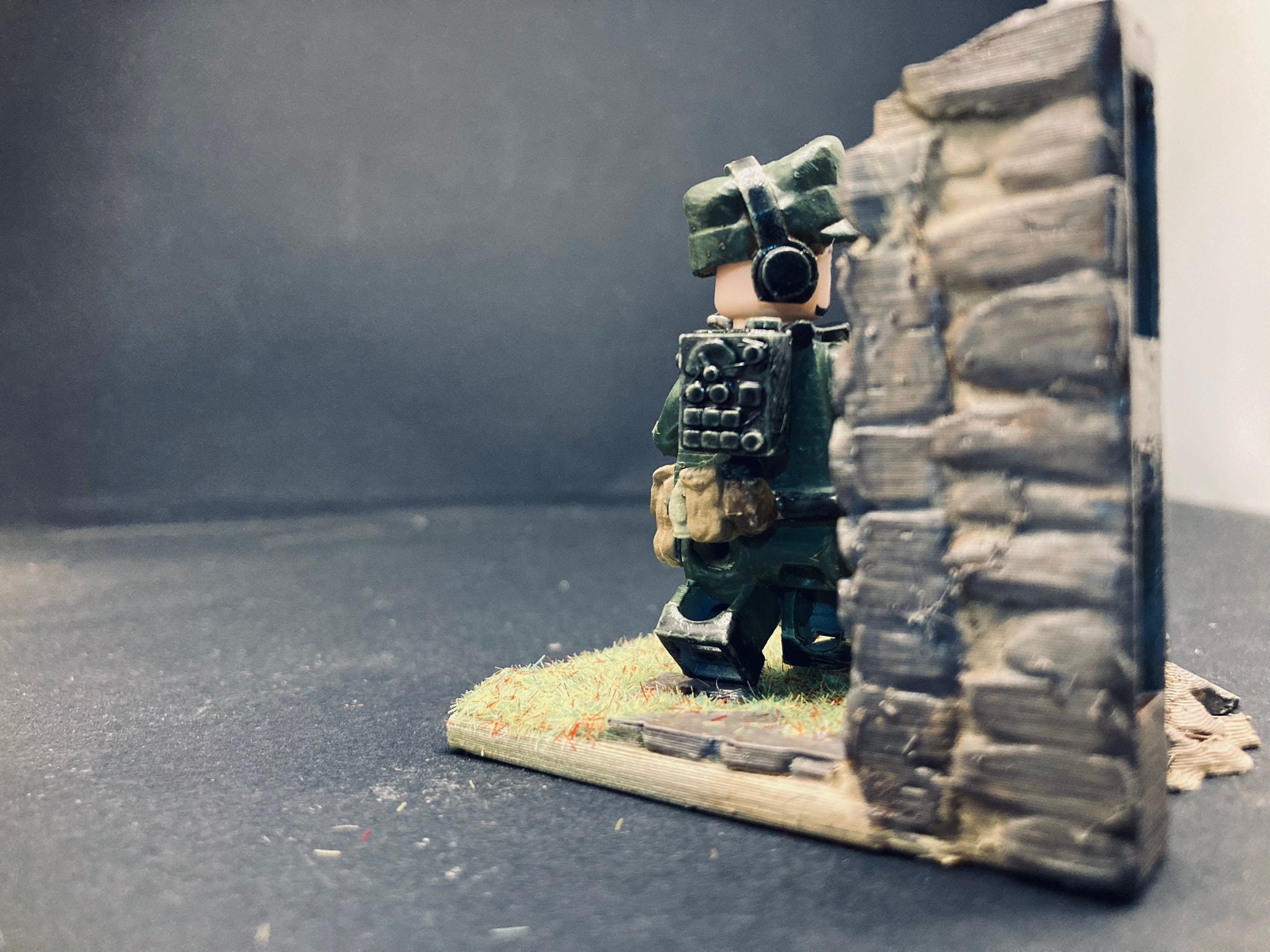 WW2 German Radioman Vignette Handmade Pro Paint NOT Official LEGO ...