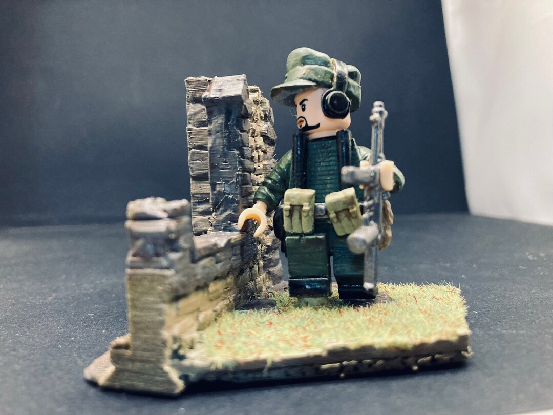 WW2 German Radioman Vignette Handmade Pro Paint NOT Official LEGO ...