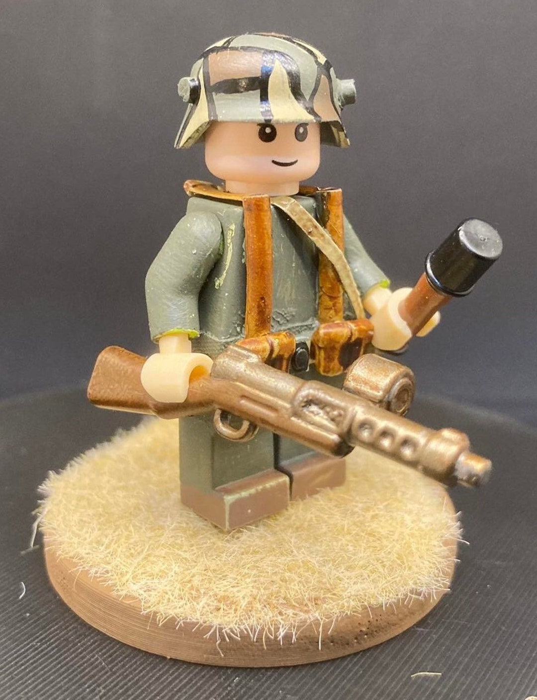 WW1 German Infantry Made With Real LEGO® Minifigure - Etsy