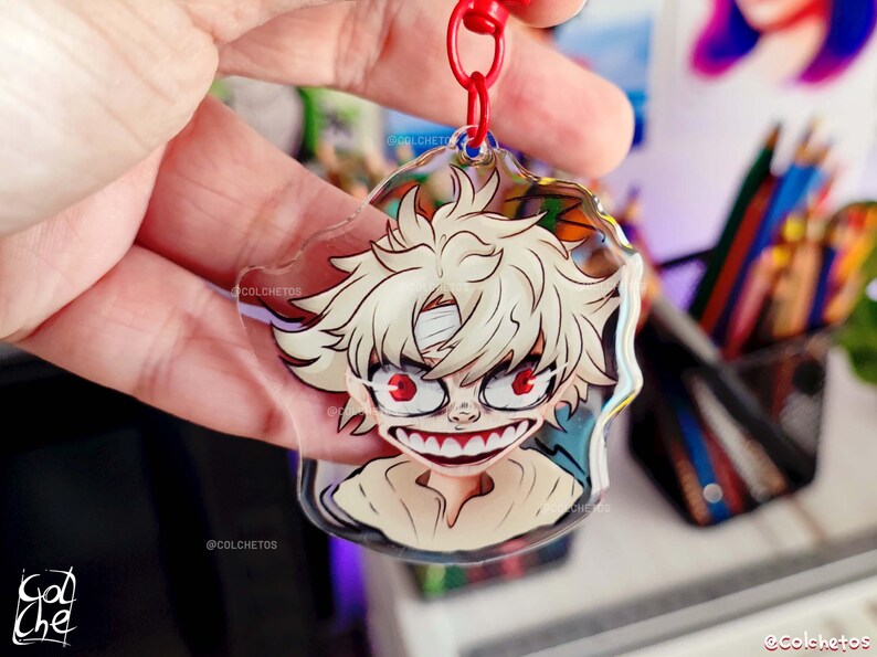 Rudo Surebrec Keychain Epoxy Premium - Gachiakuta - Rudo Gachiakuta ...