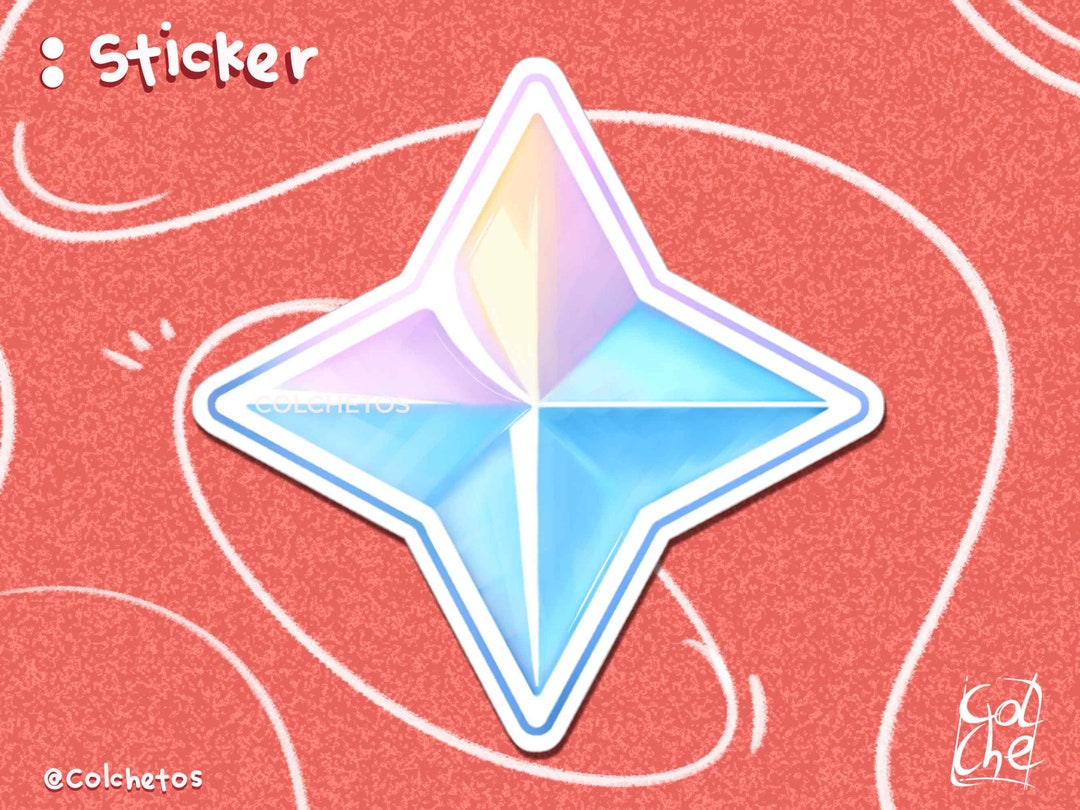 Protogem Sticker From Genshin Impact - Etsy