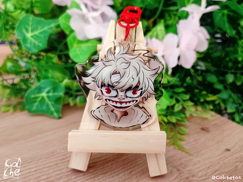 Rudo Surebrec Keychain Epoxy Premium - Gachiakuta - Rudo Gachiakuta ...