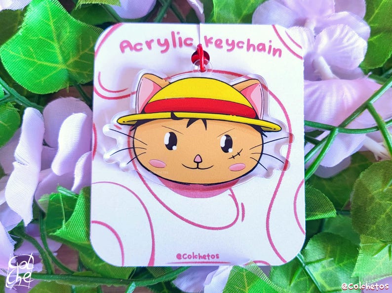 Luffy Cat - Mugiwacats - Monkey D. Luffy Mugiwara - One Piece - Anime ...