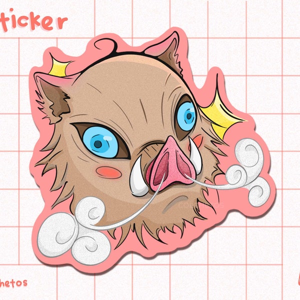 Kimetsu No Yaiba Sticker - Etsy