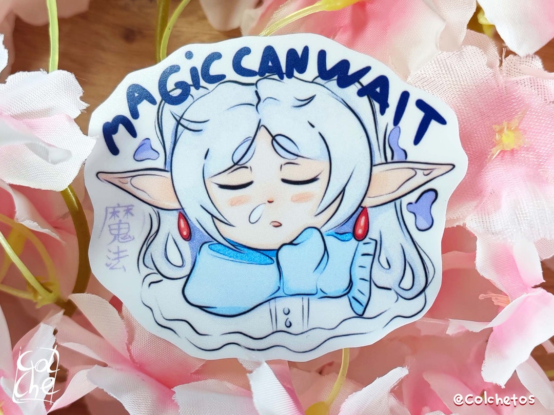 Frieren Sticker - Sticker Anime Meme - Sōsō No Frieren - "magic Can ...