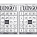 75 Balls Classic Bingo Cards Printable Instant Download 1200 Cards 2 ...