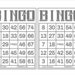 1200 Printable Bingo Cards 2 per Page Large Activities for - Etsy