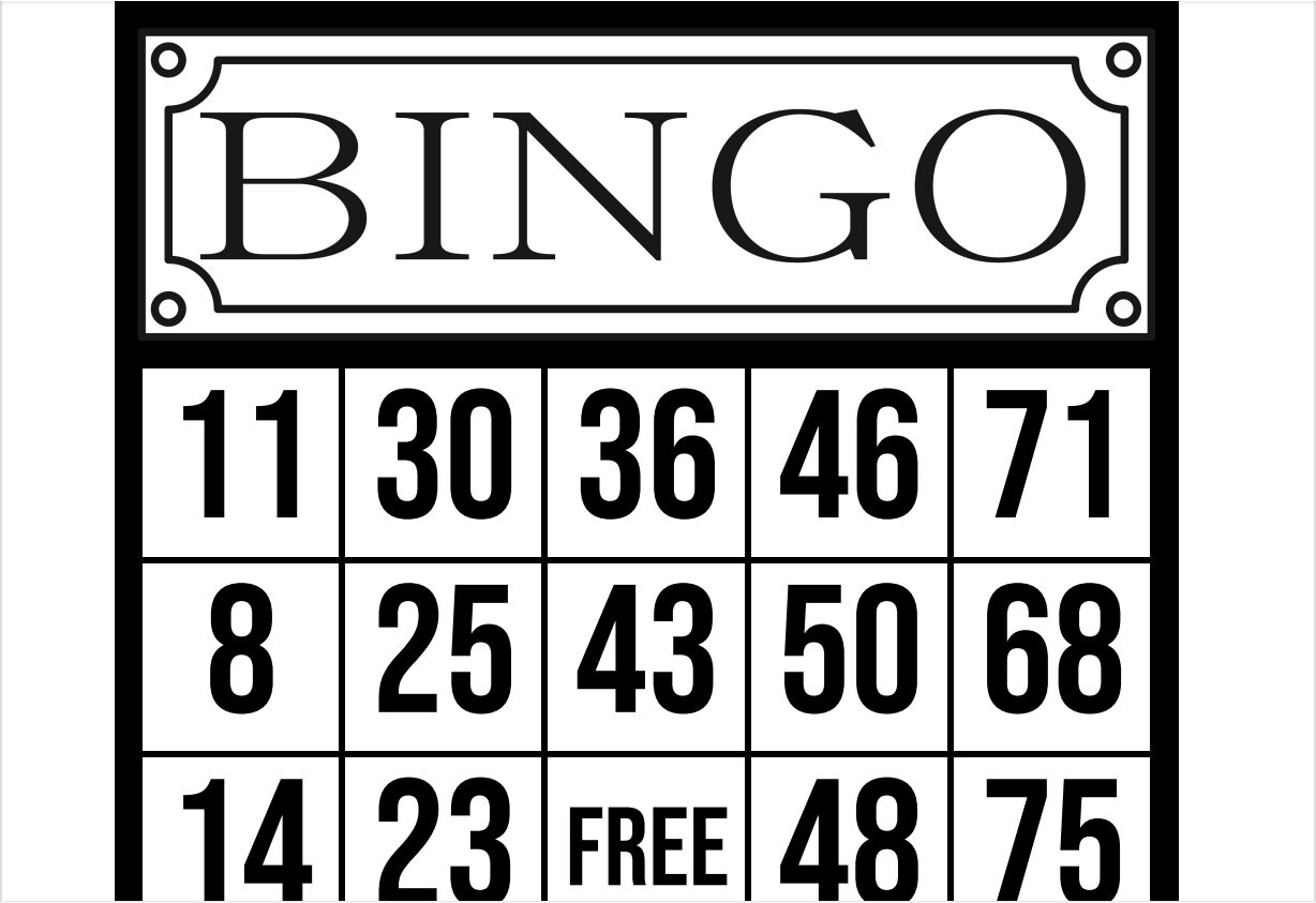 1200 Cartones Cartones de Bingo para Imprimir Gratis, 1 por página ...