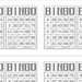 1200 Printable Bingo Cards 2 per Page Large Activities for - Etsy