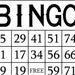 1200 Printable Bingo Cards, 1 per Page, Minimalist PDF Format for All ...