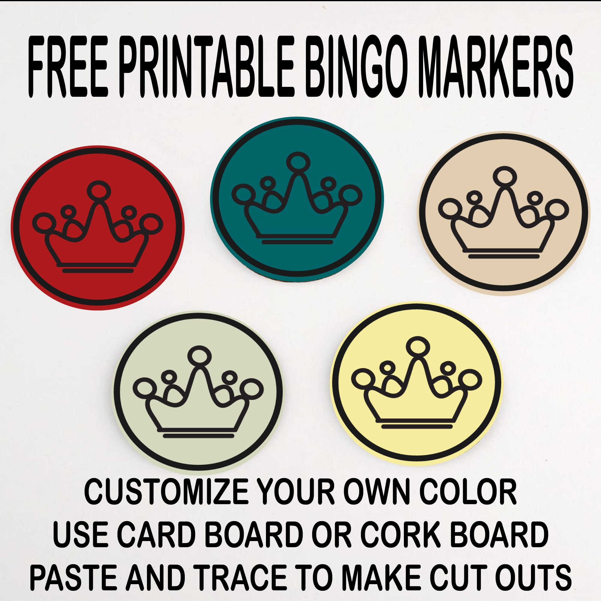 3600 Printable Bingo Cards, 6 per Page, Large, Holidays, Parties Games ...
