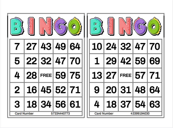 7 Best Bingo cards to print ideas bingo cards to print, bingo cards, bingo