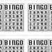 1200 Printable Bingo Cards 2 per Page Large Activities for - Etsy