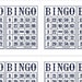 1200 Printable Bingo Cards, 2 per Page, Large, Activities for Seniors ...