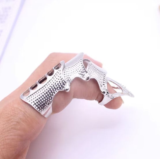 Adjustable Ring Punk Rock Gothic Knuckle Armour Joint Full - Etsy