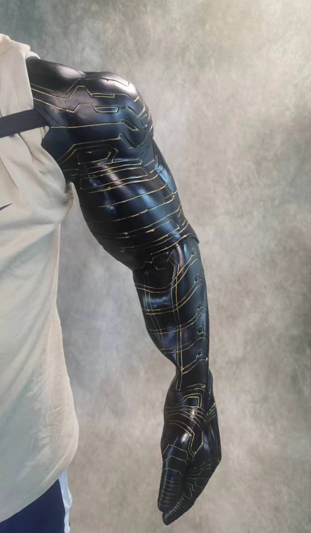 Winter Soldier Arm Armor Arm Bucky White Wolf Cos Bucky Barnes - Etsy