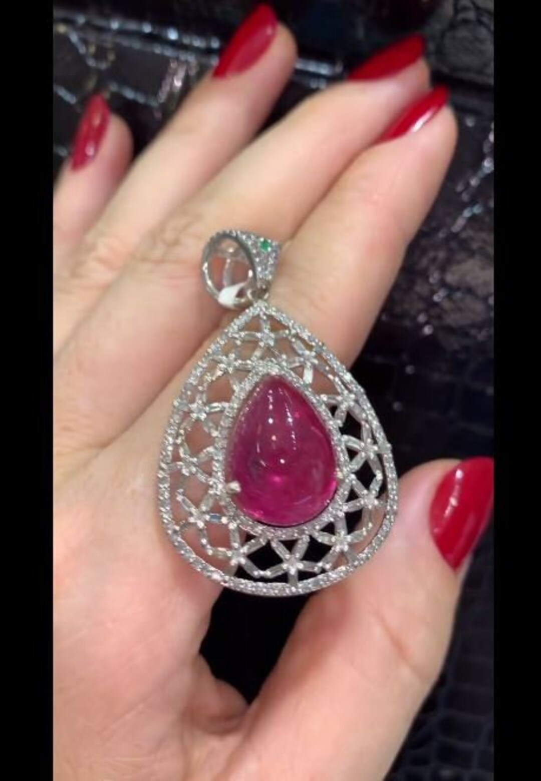 Natural Ruby Gemstone Handmade Pendent Unique Design Pendent Solid ...