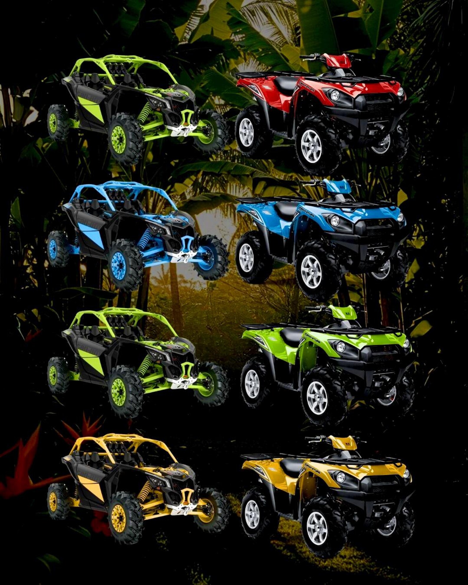 Trail Ride Flyer Templates, ATV Party, Western Rodeo (editable Canva ...