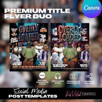 Editable Motion/animated Club Flyer Canva Template Halloween Party - Etsy