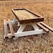 DIY Chicken Picnic Table Build Plans: Woodworking PDF (instant Download ...