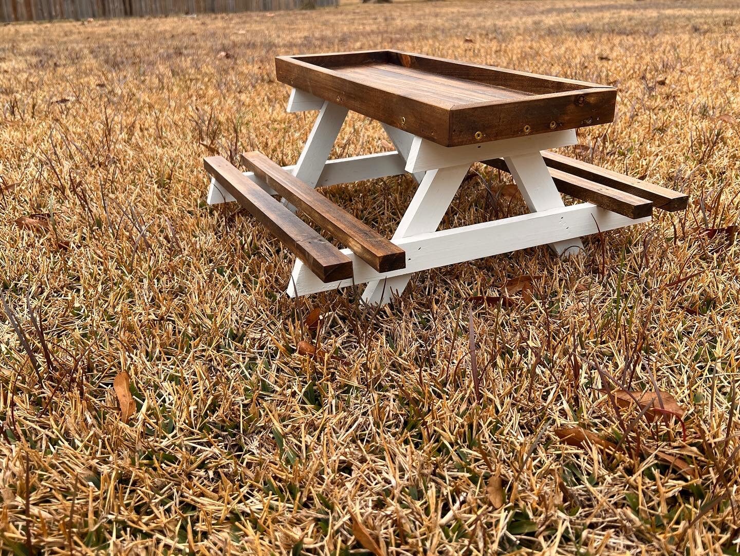 Chicknic Table (painted White and Fully Assembled) - Etsy