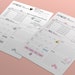 Printable Fitness Daily Goal Planner, Workout Exercises Log, Health ...