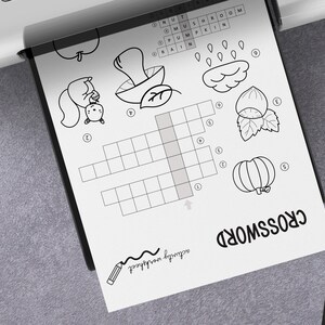 Fall Activity Bundle for Kids: Coloring Pages, Mazes (PDF Download) - Etsy