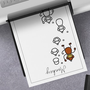 How to Draw Simple Animals for Kids, Printable Pdf Learn to Draw ...