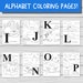 Printable Animals Alphabet Coloring Book for Kids Fun and Educational ...