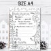 Letter to Santa Coloring Page: Kids Christmas Wish List (printable PDF ...