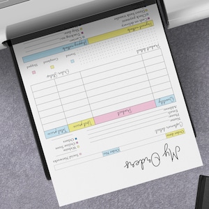 Printable Order Book: Small Business Sales Tracker (PDF) - Etsy