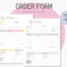 Printable Order Book: Small Business Sales Tracker (PDF) - Etsy