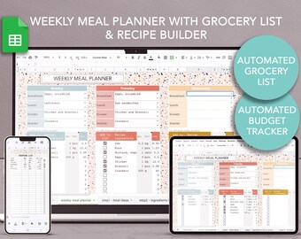 Automated Grocery List - Etsy
