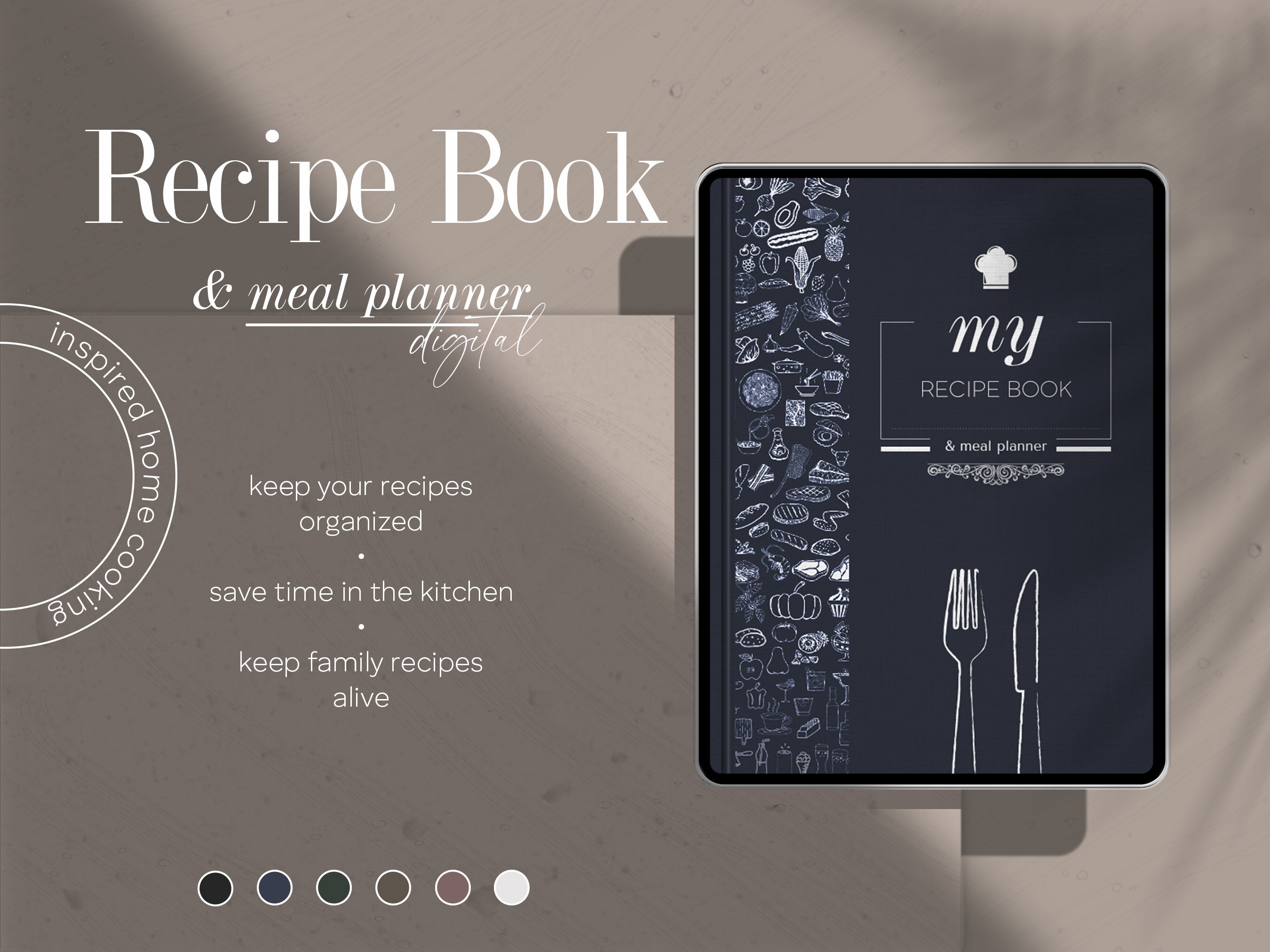 Digital Recipe Book Goodnotes With Drawings Ipad Recipe Book - Etsy UK